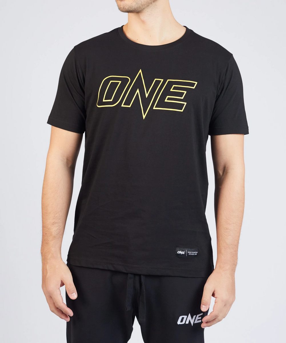 ONE Gold Metallic Logo Tee – ONE.SHOP Japan | ONEチャンピオンシップ公式オンラインショップ
