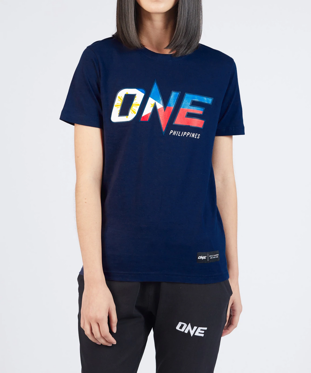ONE Philippines Flag Logo Tee – ONE.SHOP Japan | ONEチャンピオンシップ公式オンラインショップ