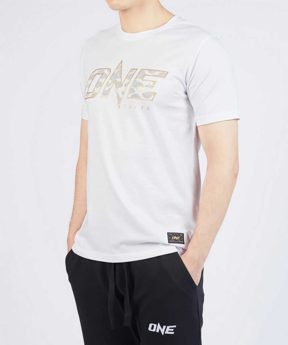 ONE Tokyo Logo Tee (White) – ONE.SHOP Japan | ONEチャンピオンシップ公式オンラインショップ