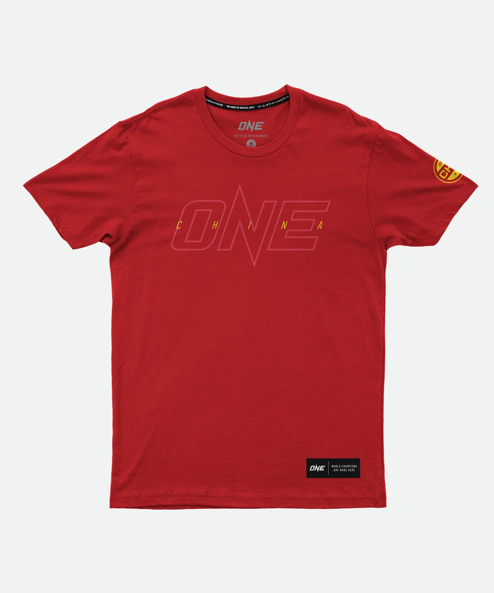 ONE China Logo Tee – ONE.SHOP Japan | ONEチャンピオンシップ公式オンラインショップ