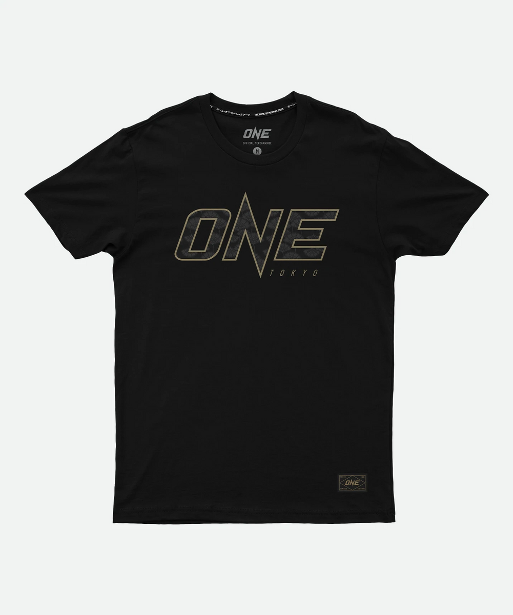ONE Tokyo Logo Tee (Black) – ONE.SHOP Japan | ONEチャンピオンシップ公式オンラインショップ
